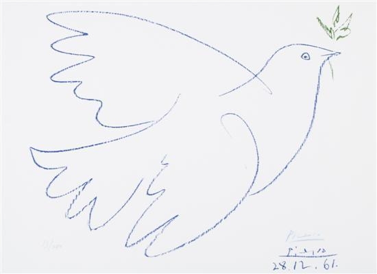 Pablo Picasso | Dove of peace (1961) | MutualArt