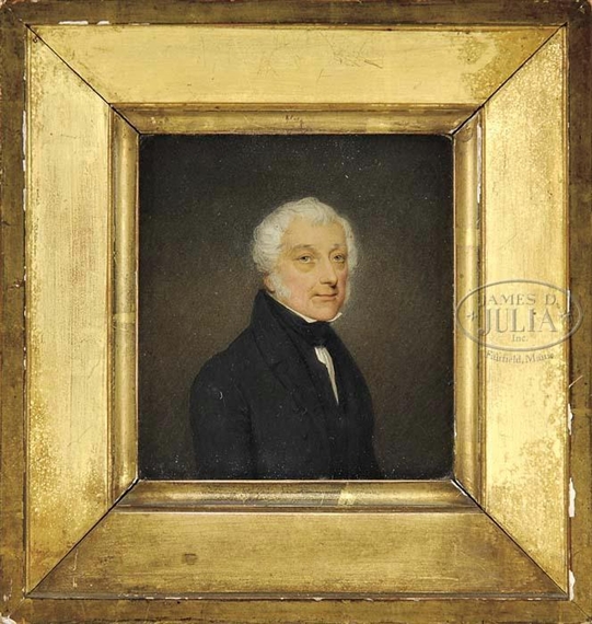 Adam Buck | MINIATURE PORTRAIT OF A GENTLEMAN (1831) | MutualArt