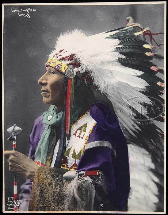 Herman Heyn | Two works : STANDING BEAR-CHIEF ; BEAR FOOT CHIEF (1899 ...