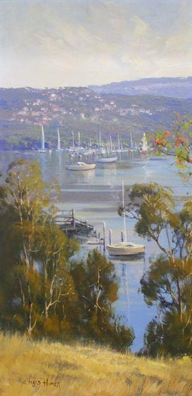 Chris Huber | Harbour Scene (1988) | MutualArt