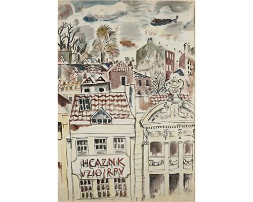 David Jones | Town scene | MutualArt