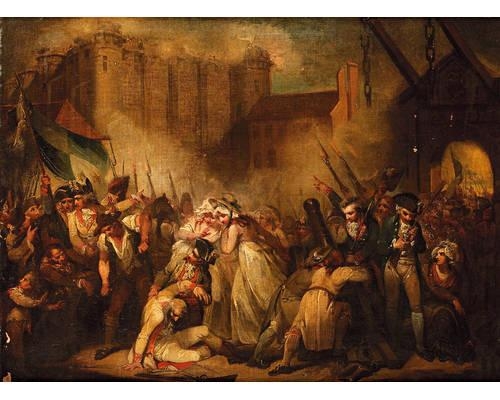 Henry Singleton | The Storming of the Bastille | MutualArt