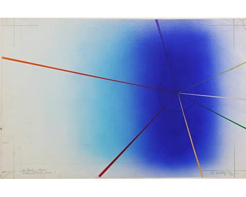 Peter Kalkhof | Ein Punkt Im Raum - Raum Und Farbe Serie 3 (1972 ...