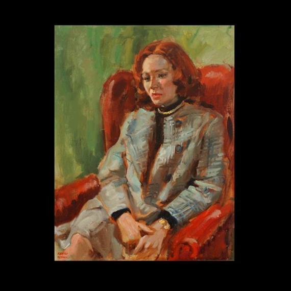 Keith Ward | Portrait of a Woman | MutualArt
