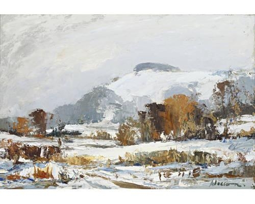 Edward Wesson | Deep winter, Chanctonbury | MutualArt
