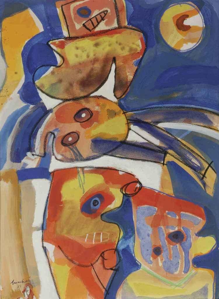 Lucebert | Untitled (1991) | MutualArt