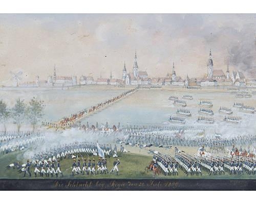 Balthasar Wigand | The Battle of Riga, 21st July 1809 (1809) | MutualArt