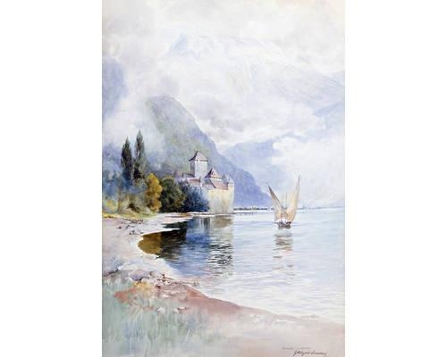 George Hillyard Swinstead | Chateau Chillon, Lake Geneva | MutualArt