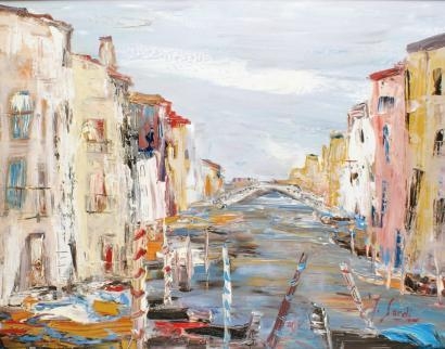 Jean Sardi | LE GRAND CANAL À VENISE | MutualArt