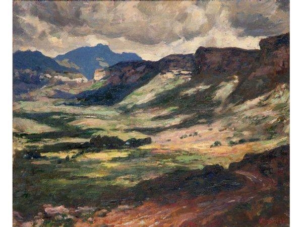 Edward Roworth | Dappled Landscape | MutualArt