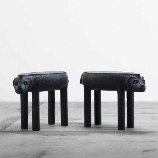 James Lohmann | 2 Works: Boar tables (2004) | MutualArt