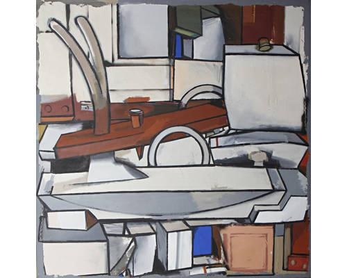 Stephen Farthing | 'Monument to a plough man' | MutualArt