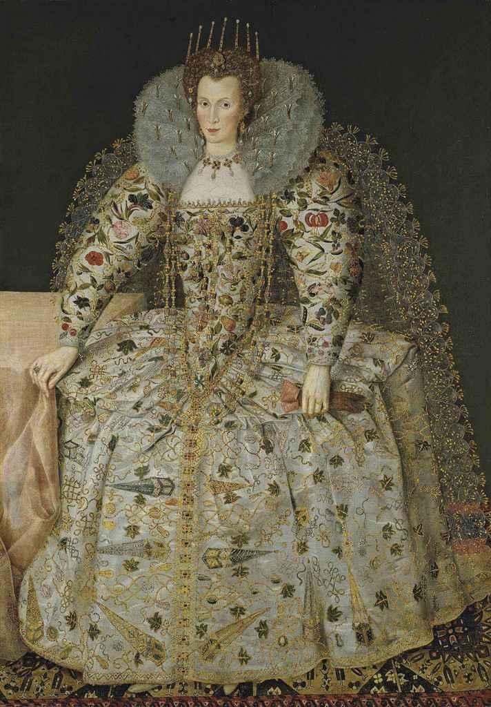 British School, 16th Century | Portrait of Queen Elizabeth I (1533-1603 ...