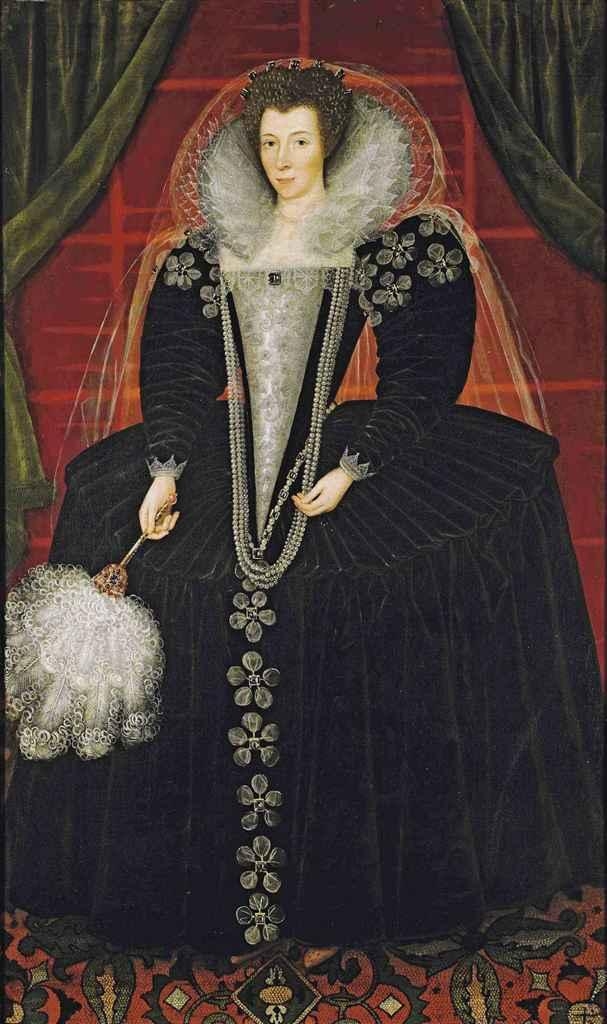 British School, 16th Century | Portrait of a lady, traditionally ...