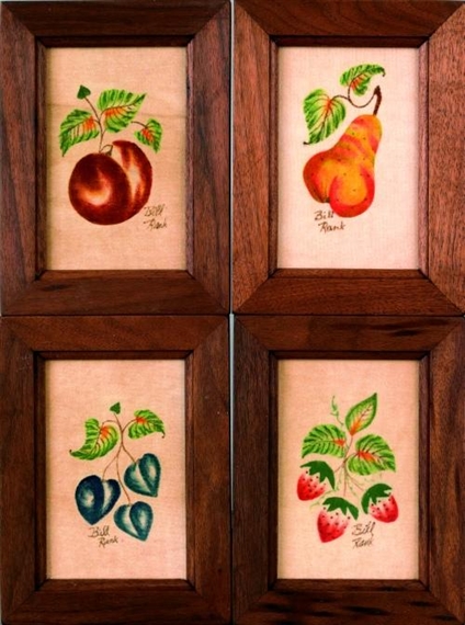 Bill Rank | Four works: Theorems of fruit | MutualArt