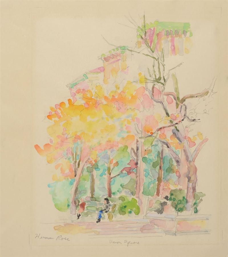 Herman Rose | Union Square (1976) | MutualArt