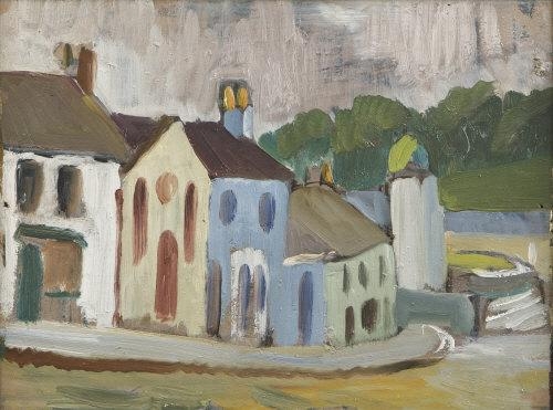 Elizabeth Rivers | Western Village | MutualArt