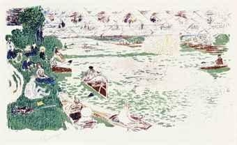 Pierre Bonnard | Le Canotage (1897) | MutualArt
