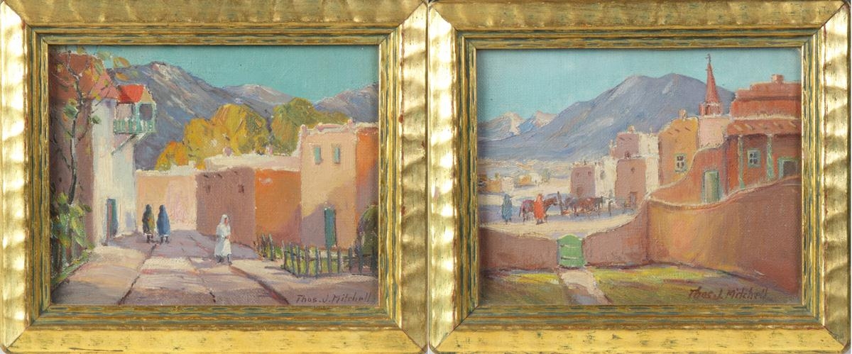 Thomas John Mitchell | 2 works: Southwestern scenes | MutualArt