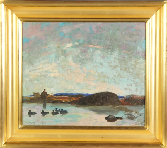 Roy M. Mason | An Early Black Duck | MutualArt