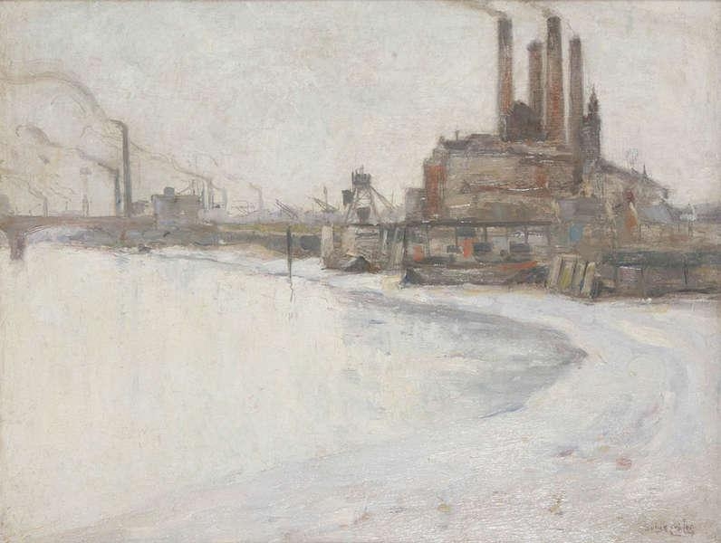 Celos Julien | Factories near the water | MutualArt