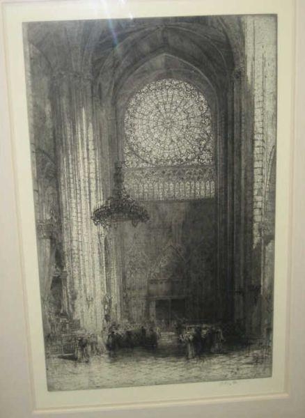 Hedley Fitton | Rose window, Notre Dame | MutualArt