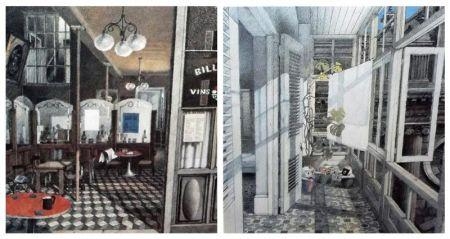 Gordon Cullen | 5 works: Architectural Landscapes | MutualArt