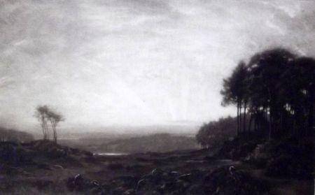 Percival Gaskell | View across a Valley | MutualArt