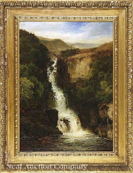 John Brandon Smith | WATERFALL (1875) | MutualArt
