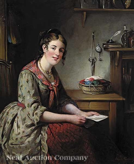 Edwin Thomas Roberts | The Letter | MutualArt