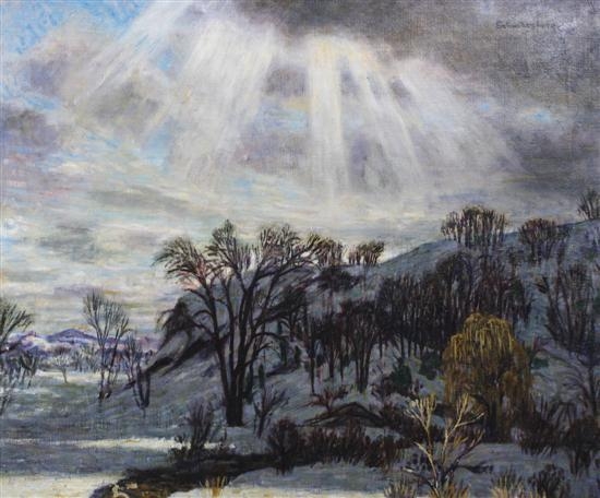 Henry Ernest Schnackenberg | Mountain Landscape | MutualArt