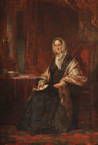 Sir Daniel Macnee | Portrait of Mrs MacKenzie of Craigpath | MutualArt