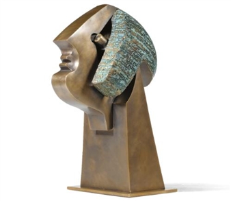 Tanavoli Parviz | Standing Heech Lovers (2007) | MutualArt