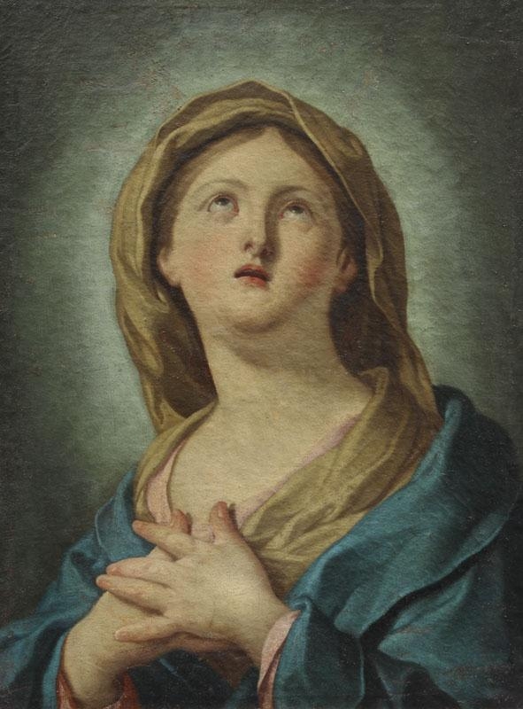 Italian School, 18th Century | Virgin Mary Potrait (18th Century ...