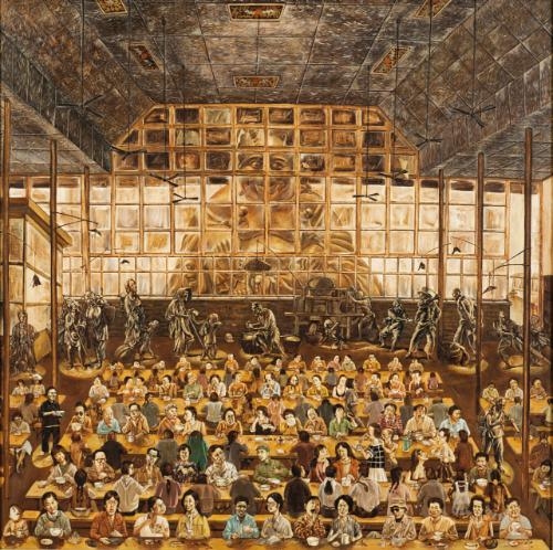Liu Dahong | The Dining Hall (1993) | MutualArt