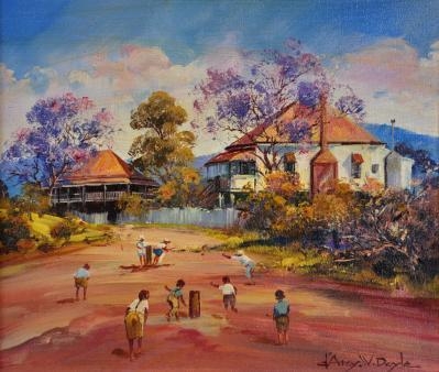 Doyle D'Arcy | Backstreet Cricket Match | MutualArt