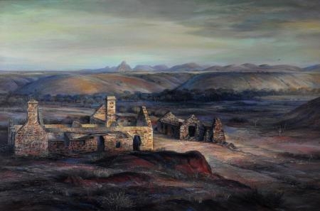Kenneth Jack | Peake Overland Telegraph Ruins (1976) | MutualArt