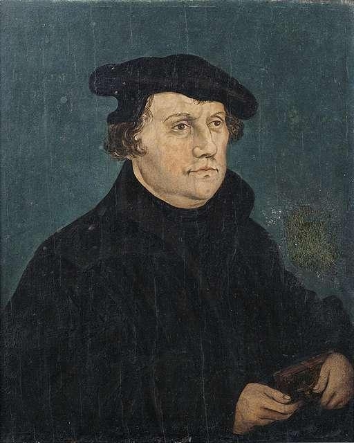 Lucas Cranach the Elder | Portrait of Martin Luther | MutualArt