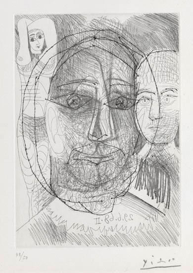 Pablo Picasso | Series 347:260 (1968) | MutualArt