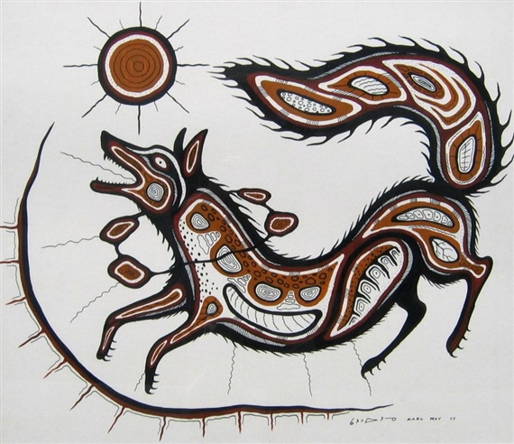 Carl Ray | Medicine Fox (1977) | MutualArt