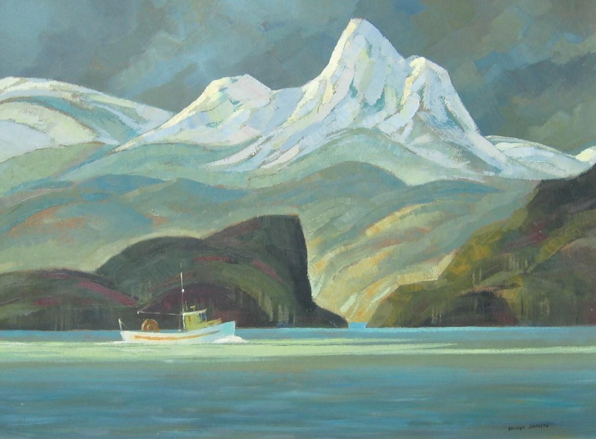 Ronald Threlkeid Jackson | Blackfish Bay - North of Pearse Island ...