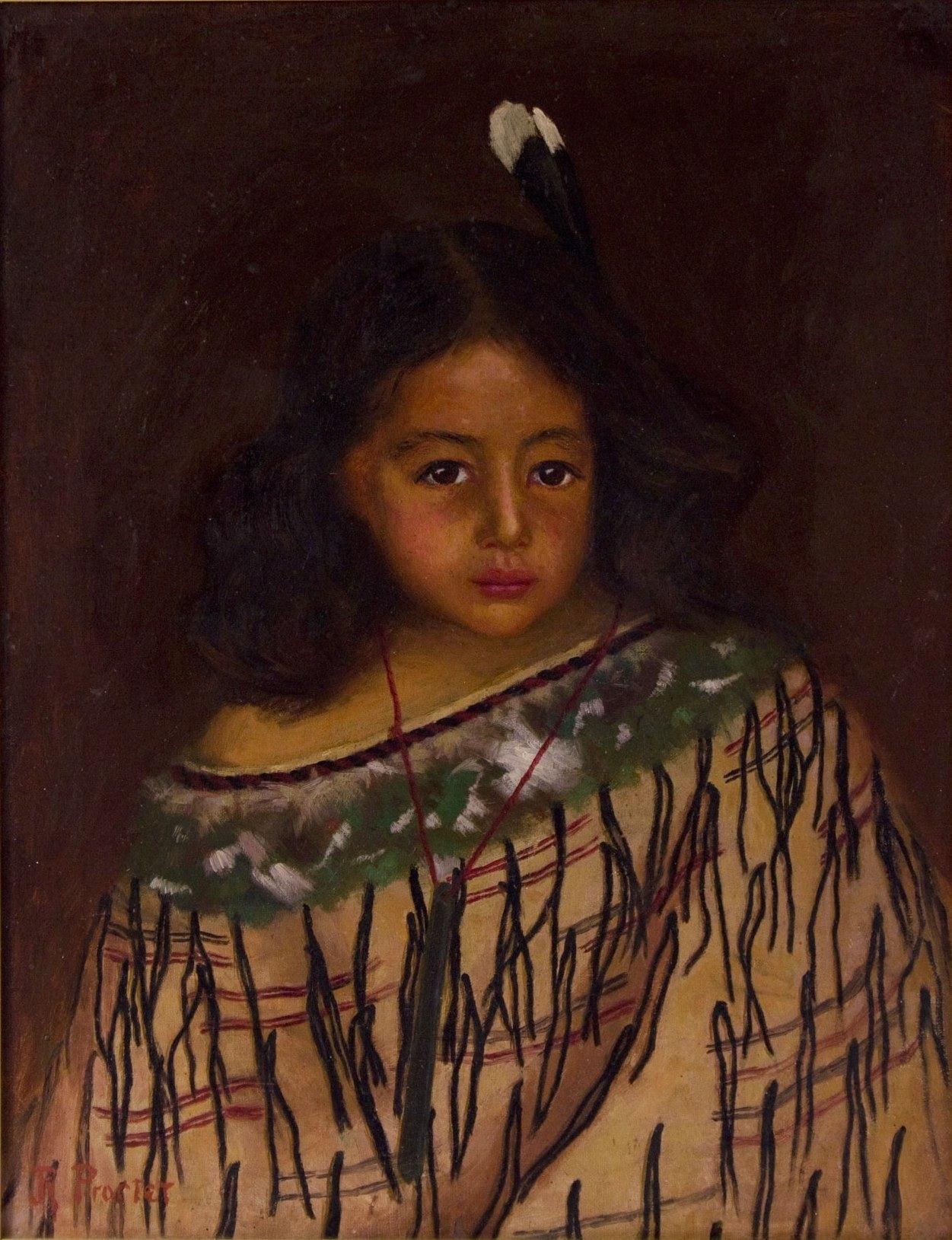 Robert Field Procter | Portrait of a Young Girl | MutualArt