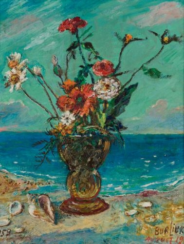 David Burliuk | The Proposition (1960) | MutualArt