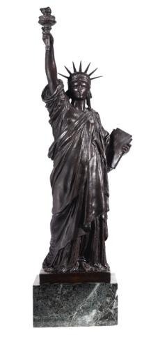 Frédéric-Auguste Bartholdi | The Statue of Liberty Enlightening the ...