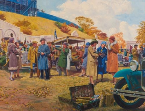Morton Künstler | The Chase | MutualArt