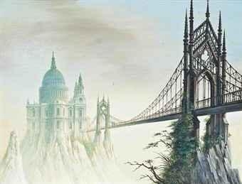 Felix Kelly | An Alpine Folly | MutualArt