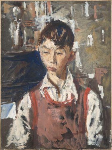 Isaac Dobrinsky | PORTRAIT DU JEUNE MANDELBAUM (Circa 1930) | MutualArt