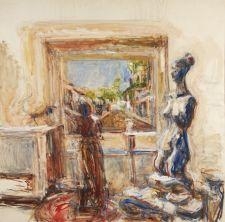 Isaac Dobrinsky | L'ATELIER DU PEINTRE (1962) | MutualArt