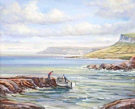 Peter Fitzgerald | UNLOADING THE CATCH | MutualArt