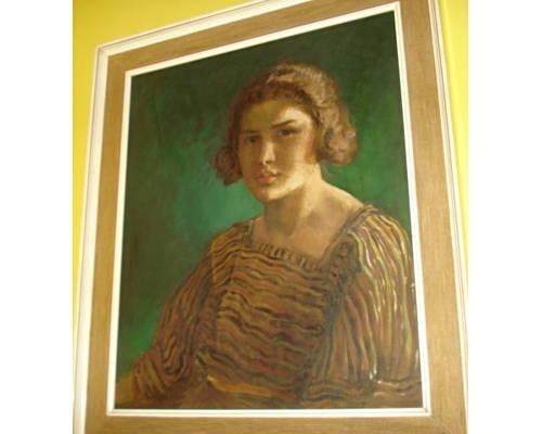 Clare Atwood | Portrait of Audrey Cameron (1922) | MutualArt